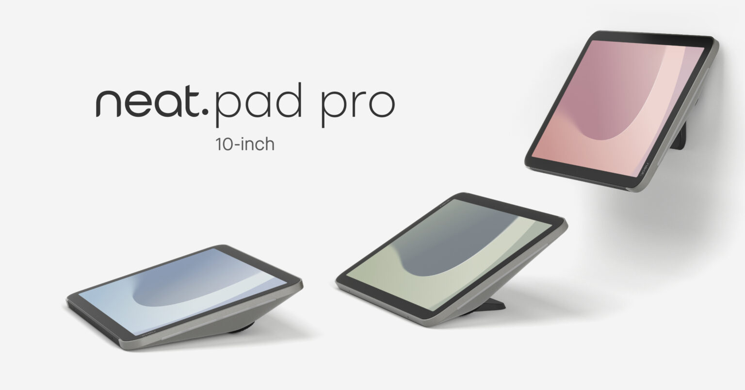 More Screen. More Control: Introducing the 10-Inch Neat Pad Pro